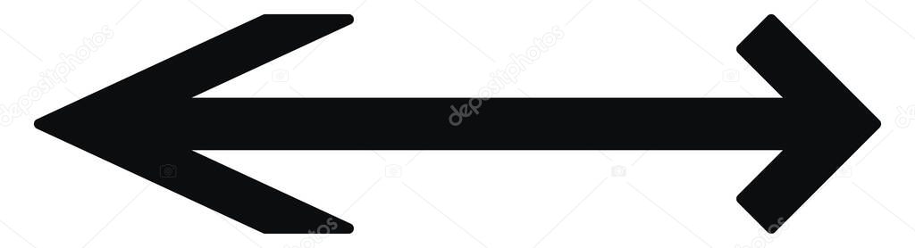 Both ways Vector Art Stock Images | Depositphotos