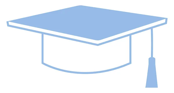 Graduation cap, illustration, vector on white background. Stock Vector ...