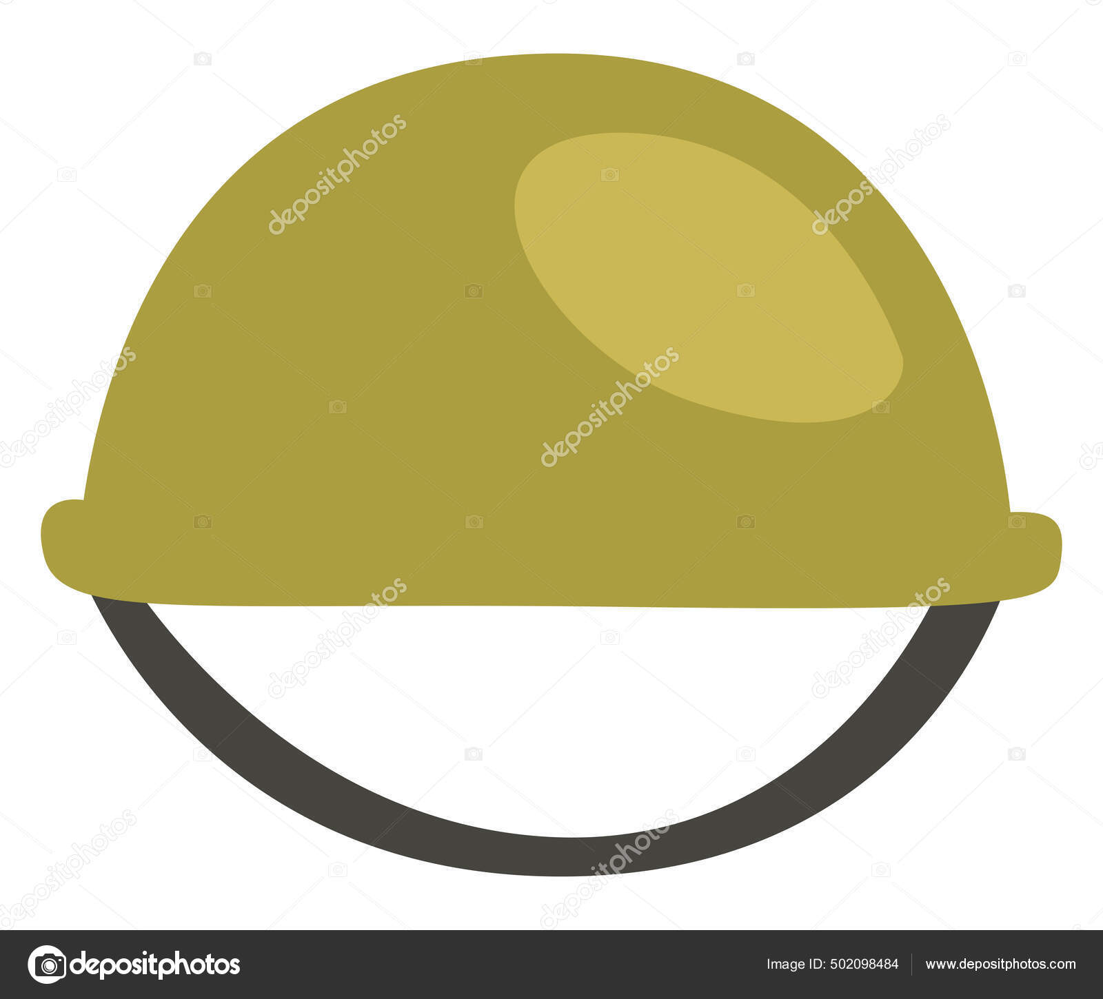 Army Hard Hat Vector