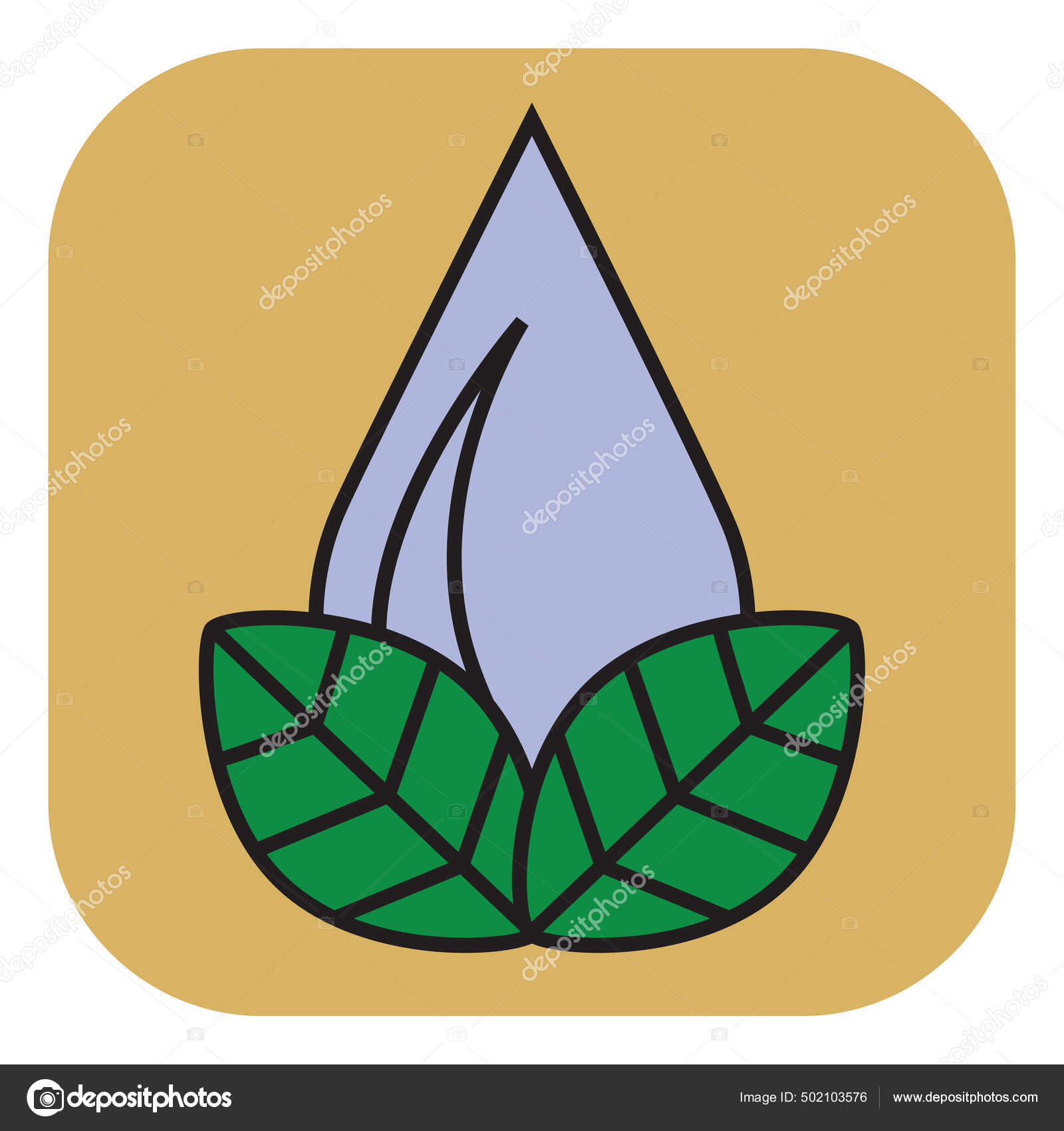 Eco Water Drop Illustration Vector White Background Stock Vector by ...