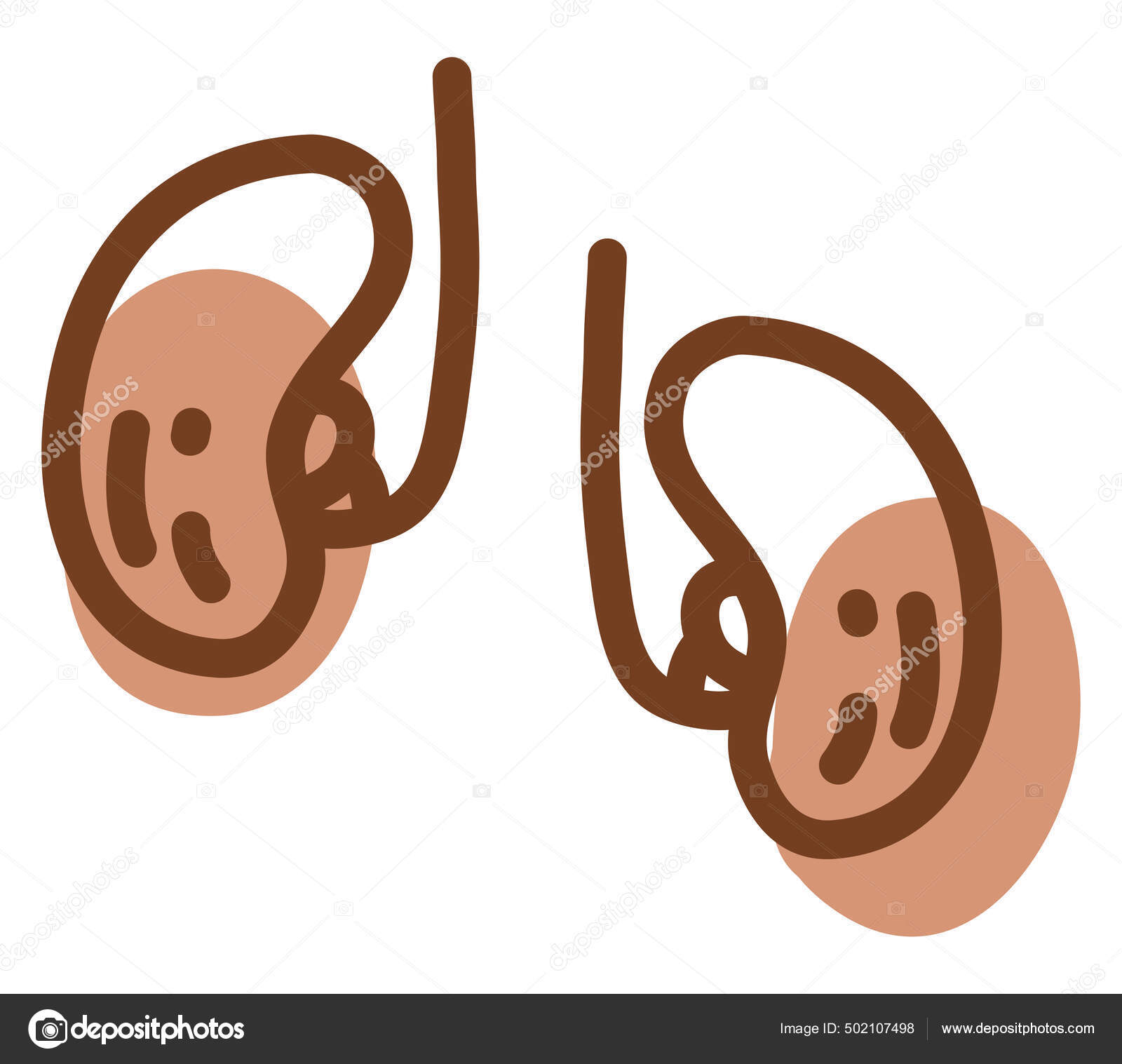 Human Balls Illustration Vector White Background Stock Vector by ...