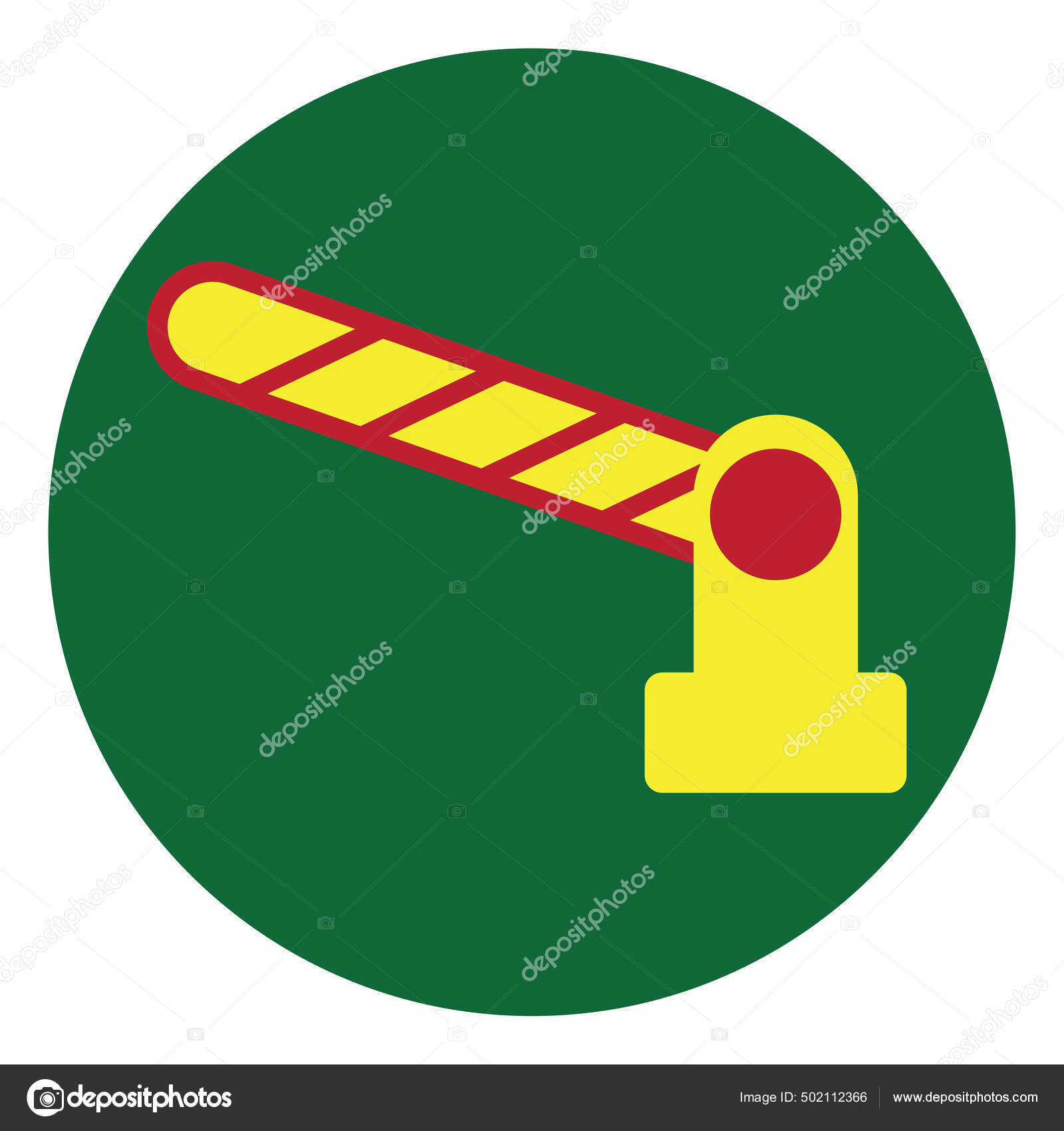 Ramp Traffic Sign Illustration Vector White Background Stock Vector ...