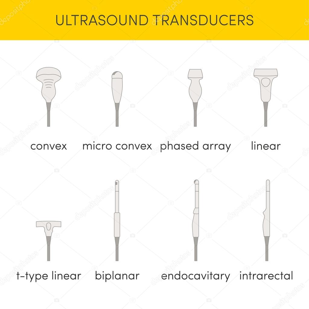 Ultrasound transducers icons Stock Vector Image by ©marina_ua #112296464