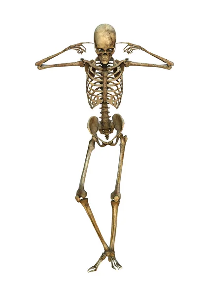 Crouching skeleton — Stock Photo © homeworks255 #10197963