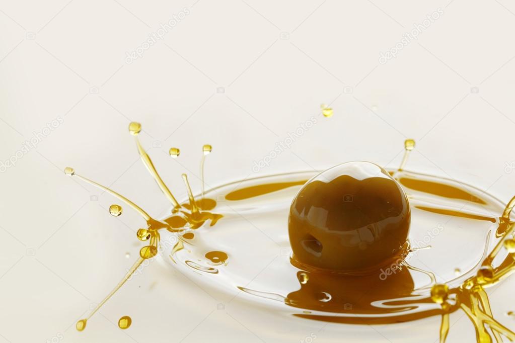 Olive oil splash Stock Photo by ©yellow2j 69364869