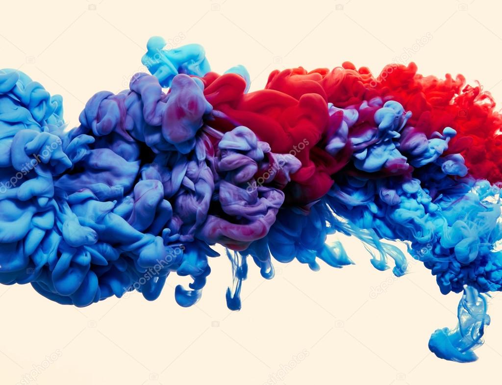 Abstract paint splash Stock Photo by ©Nik_Merkulov 112397218