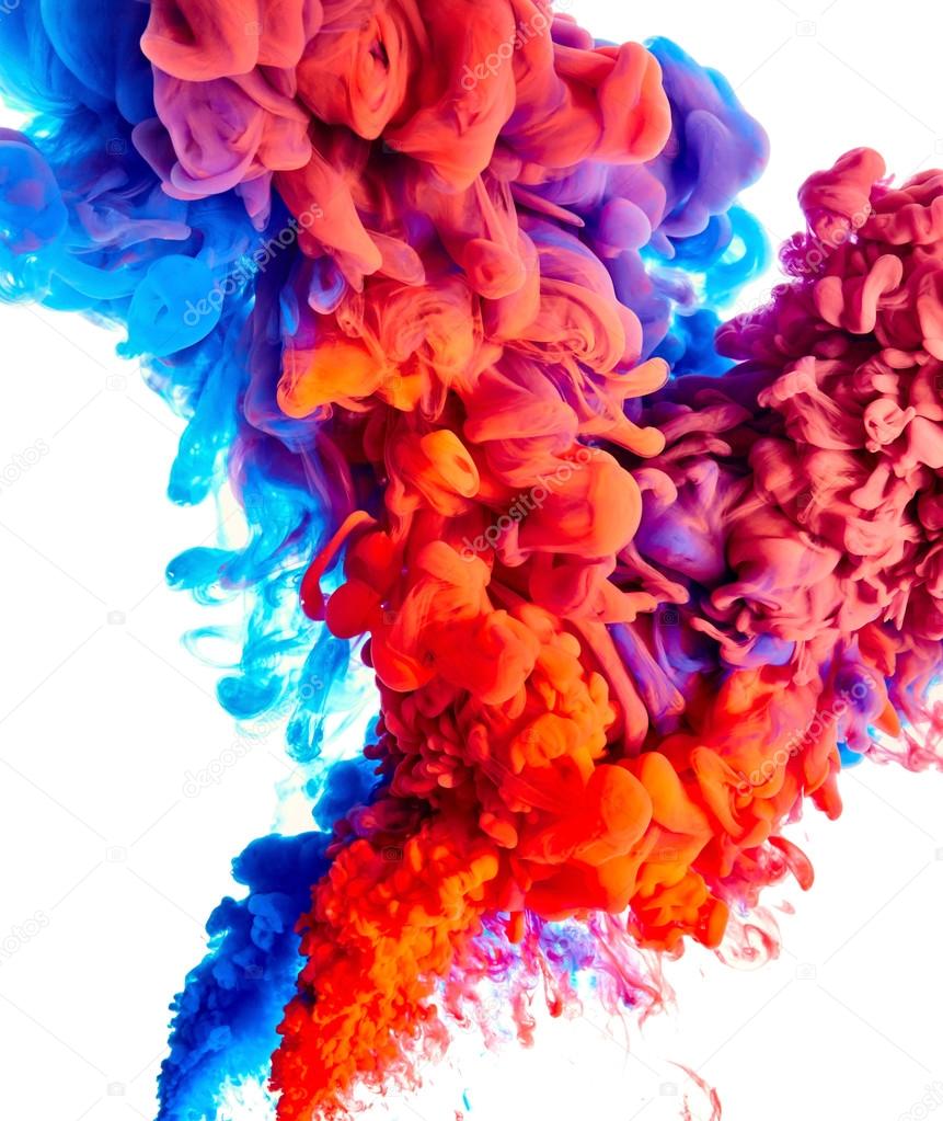 Splash of paint background Stock Photo by ©Nik_Merkulov 113824572