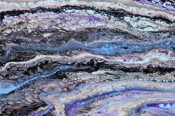 Photo Floating Paints Grunge Effect Texture Design Aerial View Stock ...