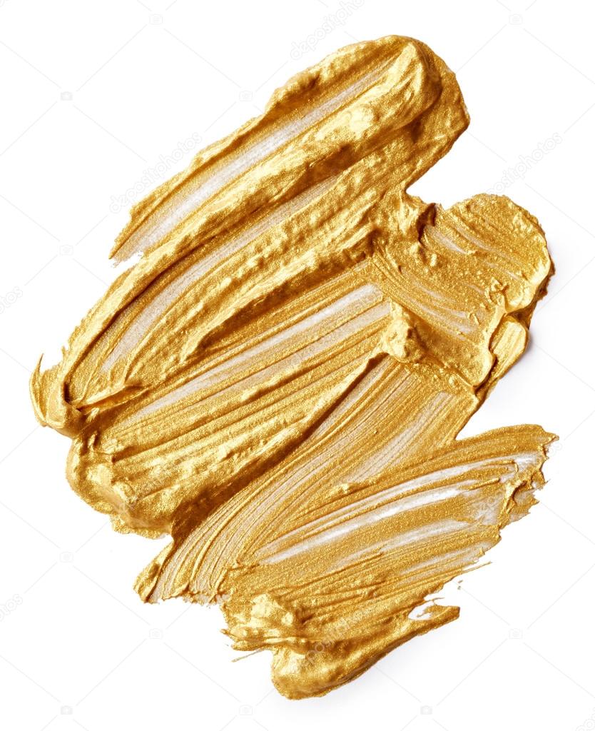 Golden paint — Stock Photo © Nik_Merkulov #62588299