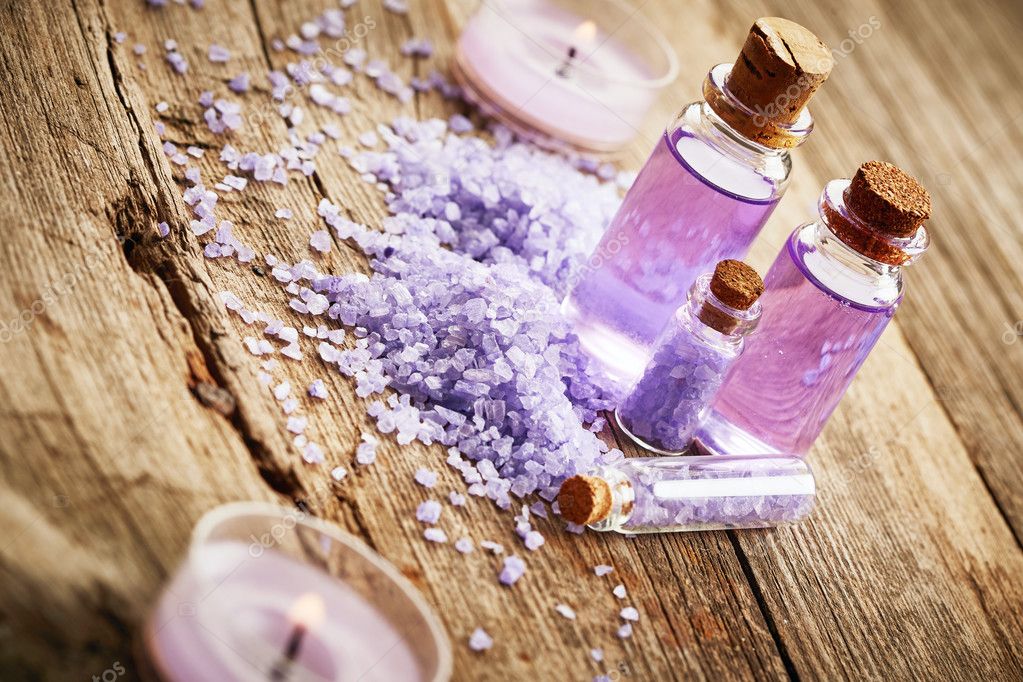 Purple Spa Background