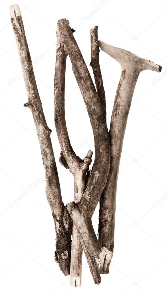 Sticks isolated on white background Stock Photo by ©Nik_Merkulov 89990458