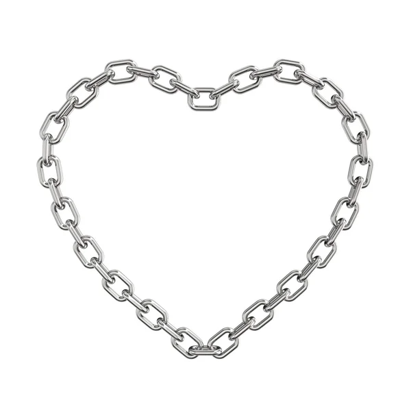 Chain silver heart. Stock Vector Image by ©dvargg #6952091