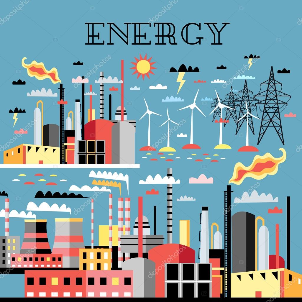 Industry background — Stock Vector © tanor #69497881