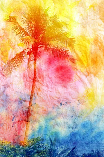 Abstract tropical landscape Stock Photo by ©tanor 73711139
