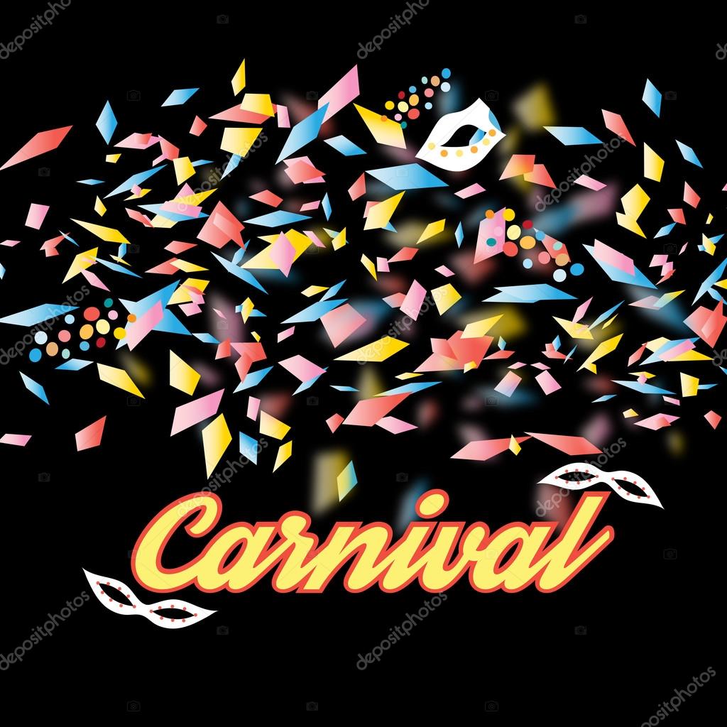 Colorful carnival background Stock Vector by ©tanor 99143284
