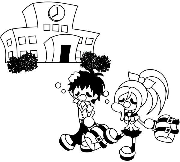 Siswa smp Vector Images | Depositphotos