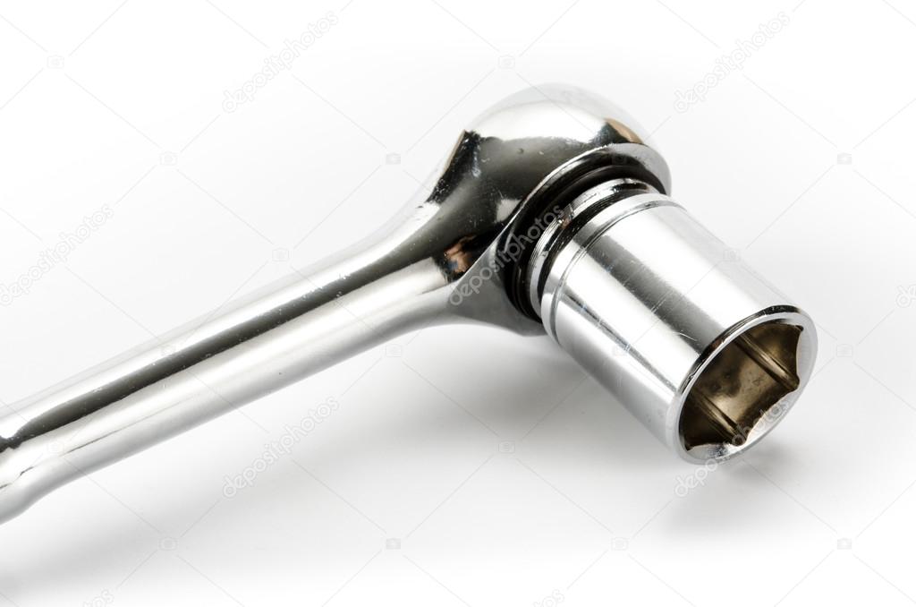 Socket wrench — Stock Photo © cjansuebsri #55899583