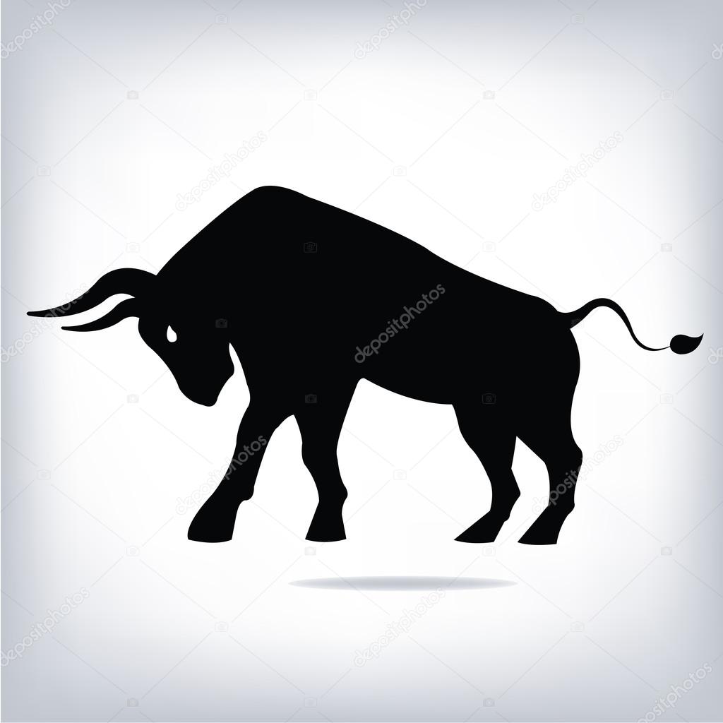 Imagen vectorial de un toro 2024