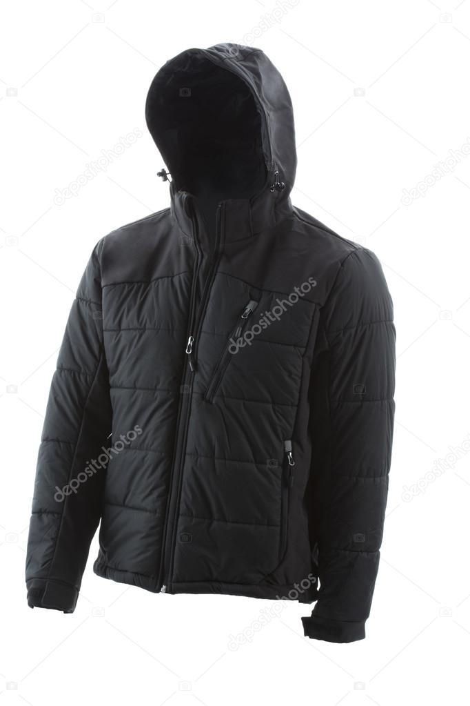 Black winter-jacket — Stock Photo © MPHOTO2 #58519099