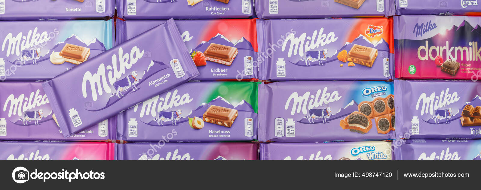 Milka Chocolate Flavors