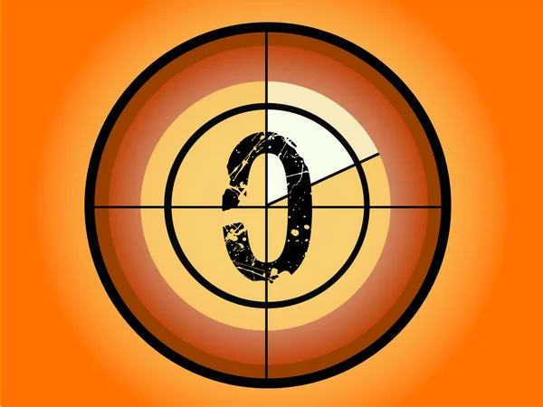 Illustration Shooting Range Target Bullet Holes Vector Stock Vector ...