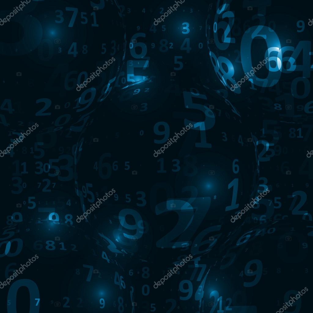 Digital code background Stock Vector by ©majcot 102876276