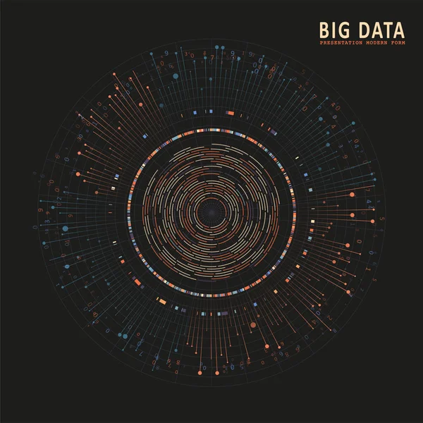 Abstract Infographics Visualization Big Data Code Representation ...