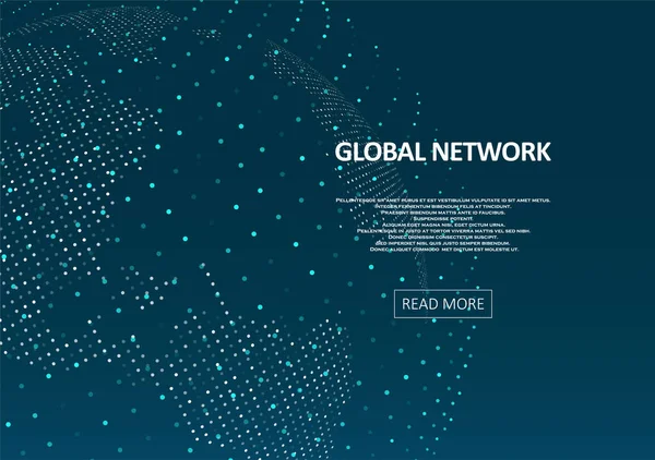 Global digital network mesh Stock Photos, Royalty Free Global digital ...