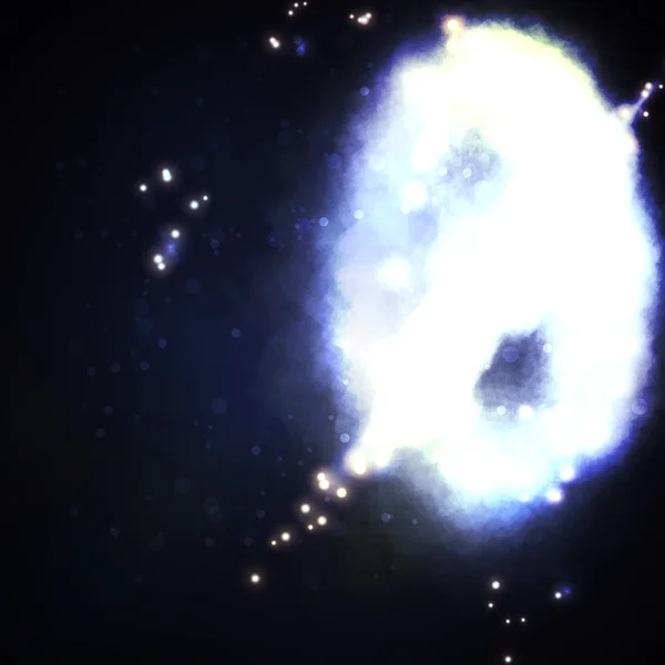 Starry background, rich star forming nebula, Stock Vector Image by ...