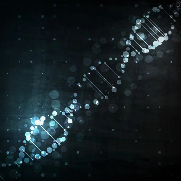 Futuristic dna illustration Stock Vector Image by ©majcot #90833688