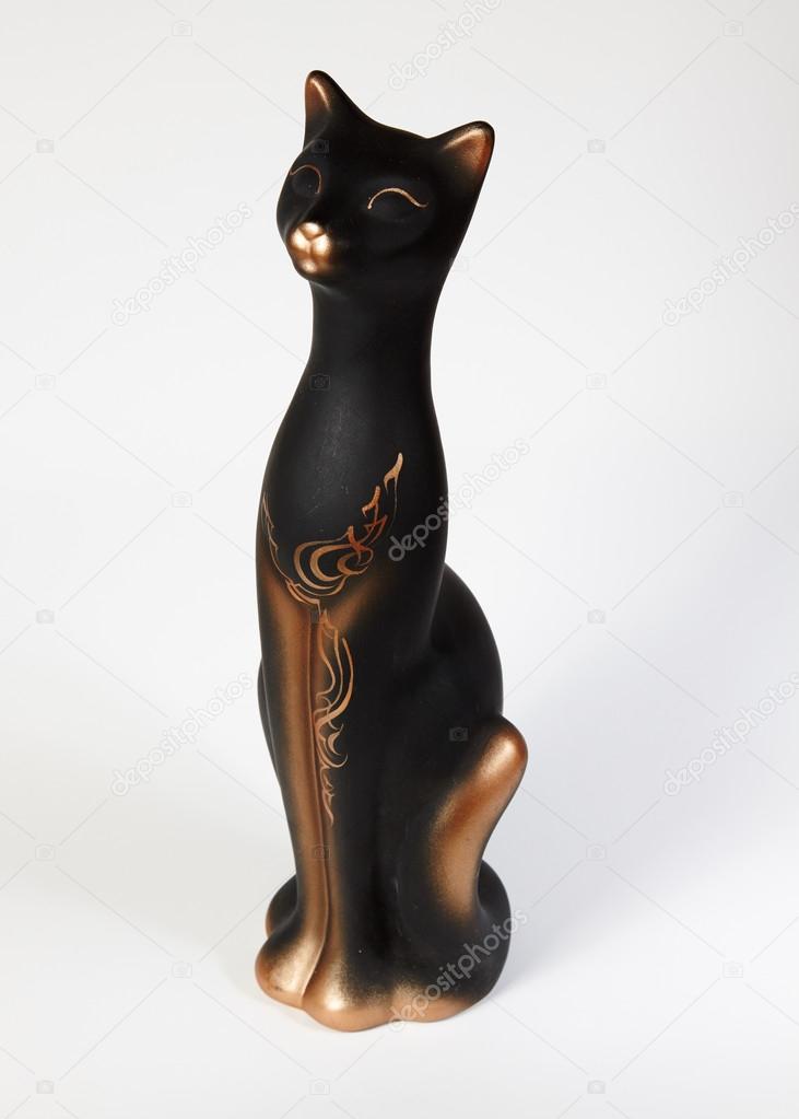 Статуя египетского кота — Стоковое фото © tishin #57655373