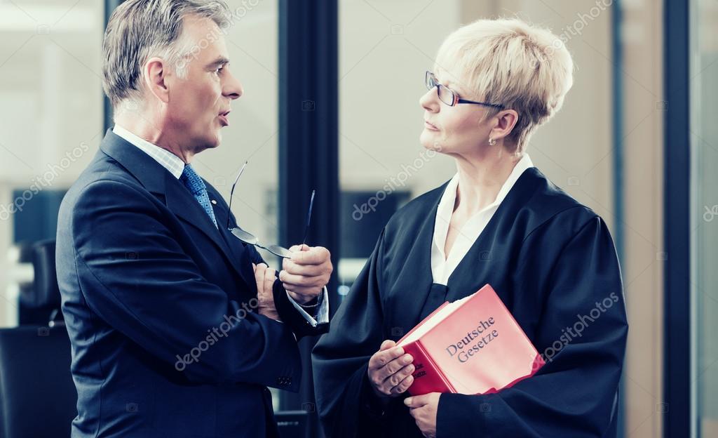 Lawyer with civil law code — Stock Photo © Kzenon #72966473