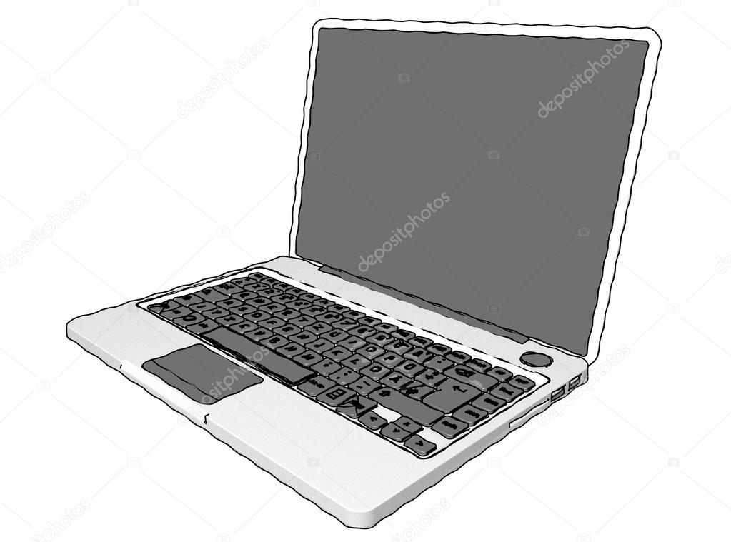 Portable pc — Stock Photo © juanjo39 #58030211