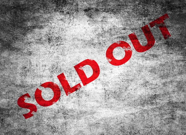 sold out - Stock Image - Everypixel