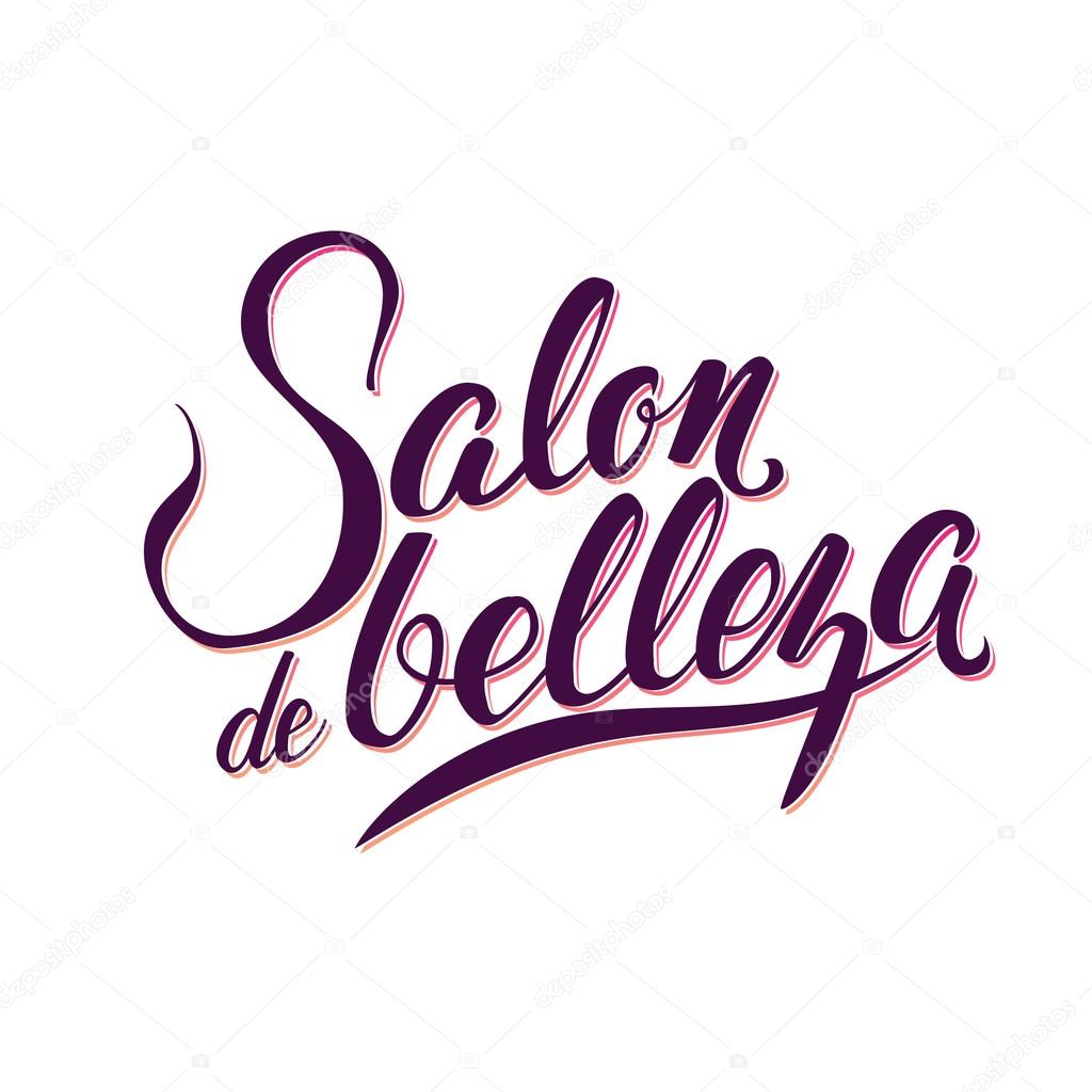 Calligraphy Logo Beauty Salon Stock Vector Image by ©shumo4ka #91057670