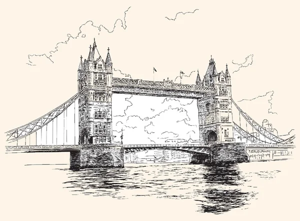 Tower Bridge London Drawing