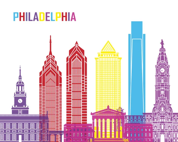 Philadelphia skyline Vector Art Stock Images | Depositphotos