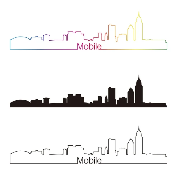 23 Mobile alabama skyline Vector Images | Depositphotos