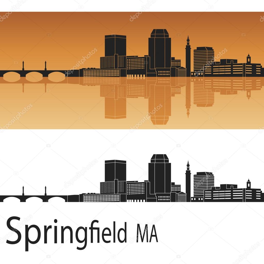 Springfield MA skyline Stock Vector Image by ©paulrommer #72747033