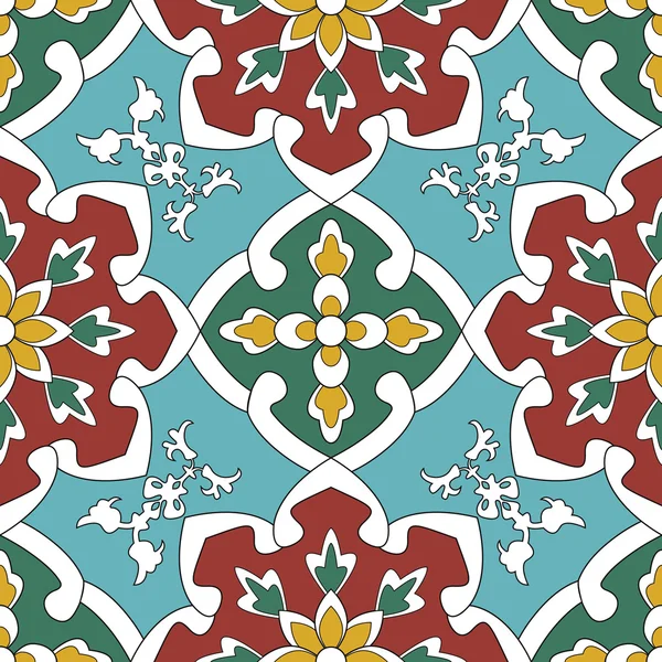 Arabesque seamless pattern Stock Vector Image by ©paulrommer #9642962