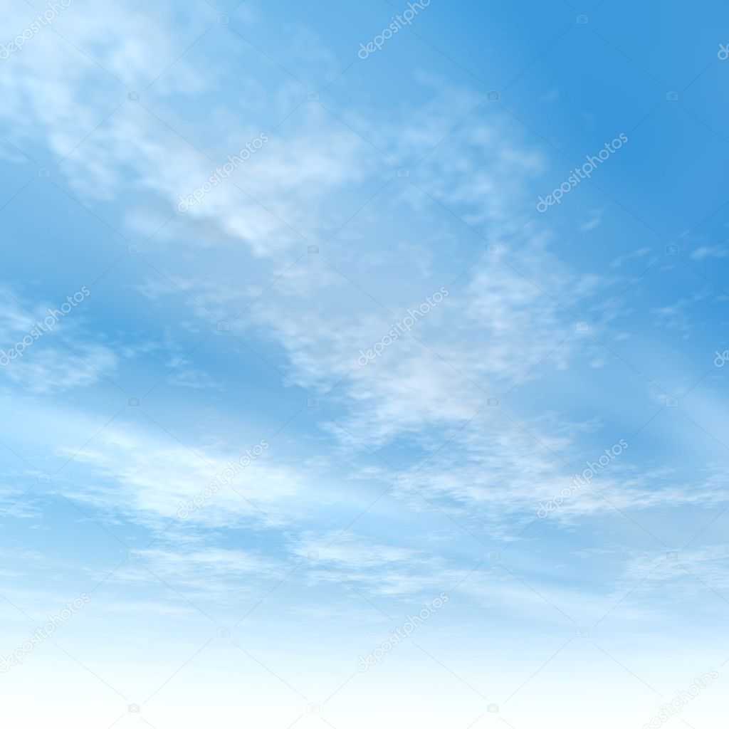 Natural sky with white clouds Stock Photo by ©design36 100177486