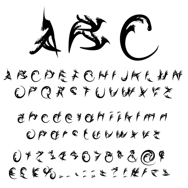 Skyrim Dragon Alphabet