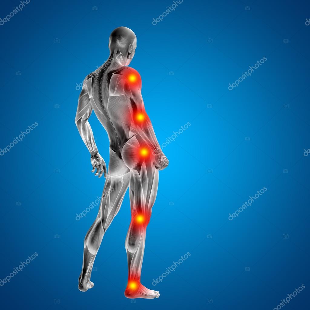 Man with with bones pain. Stock Photo by ©design36 103626378