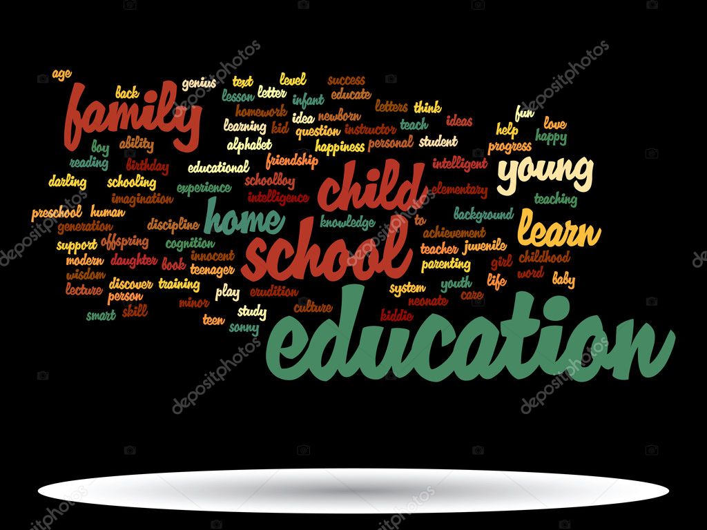 Family abstract word cloud Stock Photo by ©design36 108439314