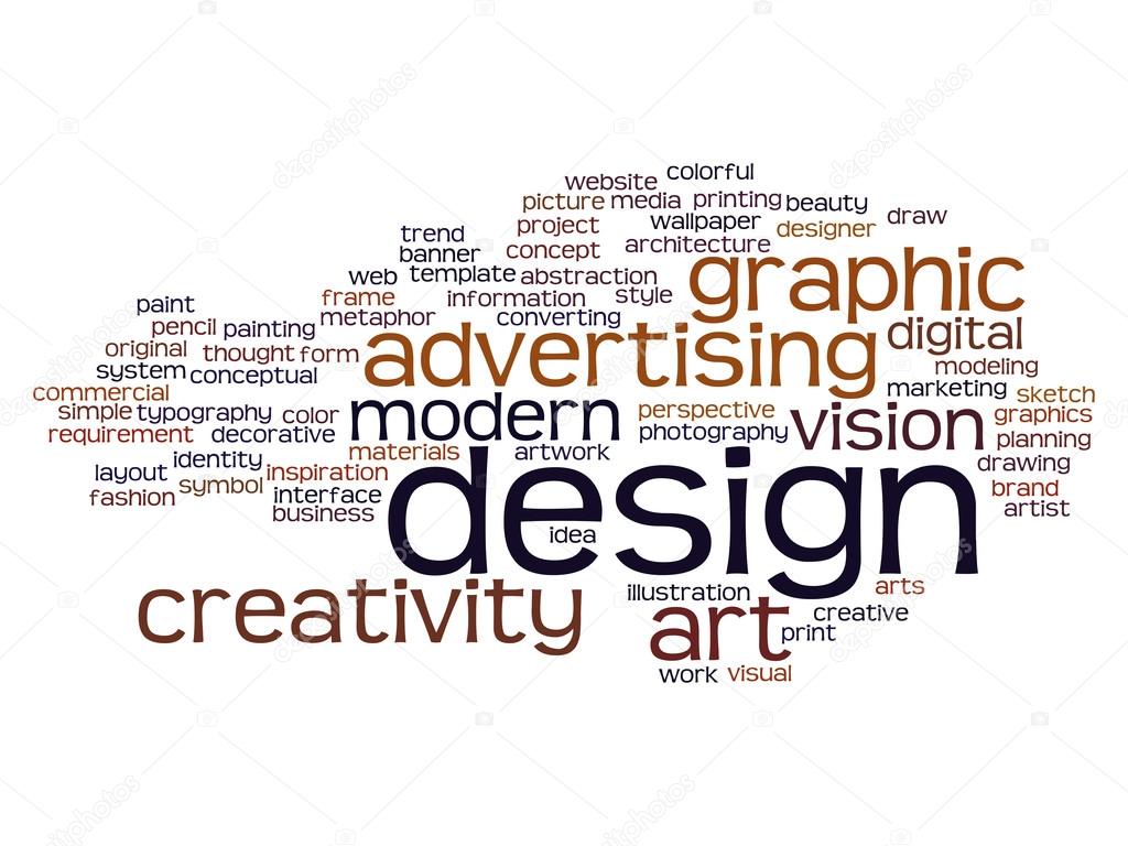 art graphic word cloud — Stock Photo © design36 #120136176