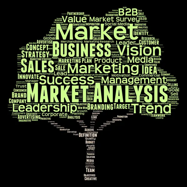 marketing word cloud - Stock Image - Everypixel