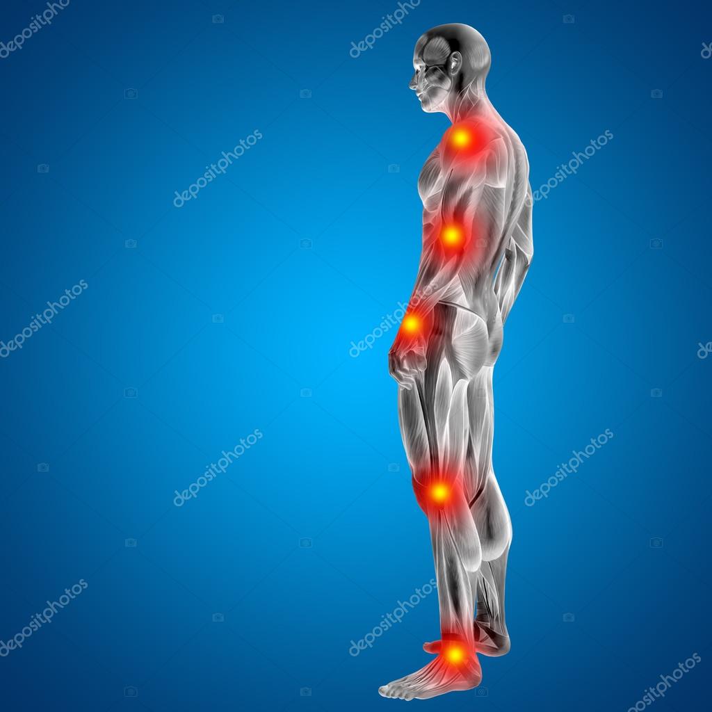 humano, dolor de huesos. 2025