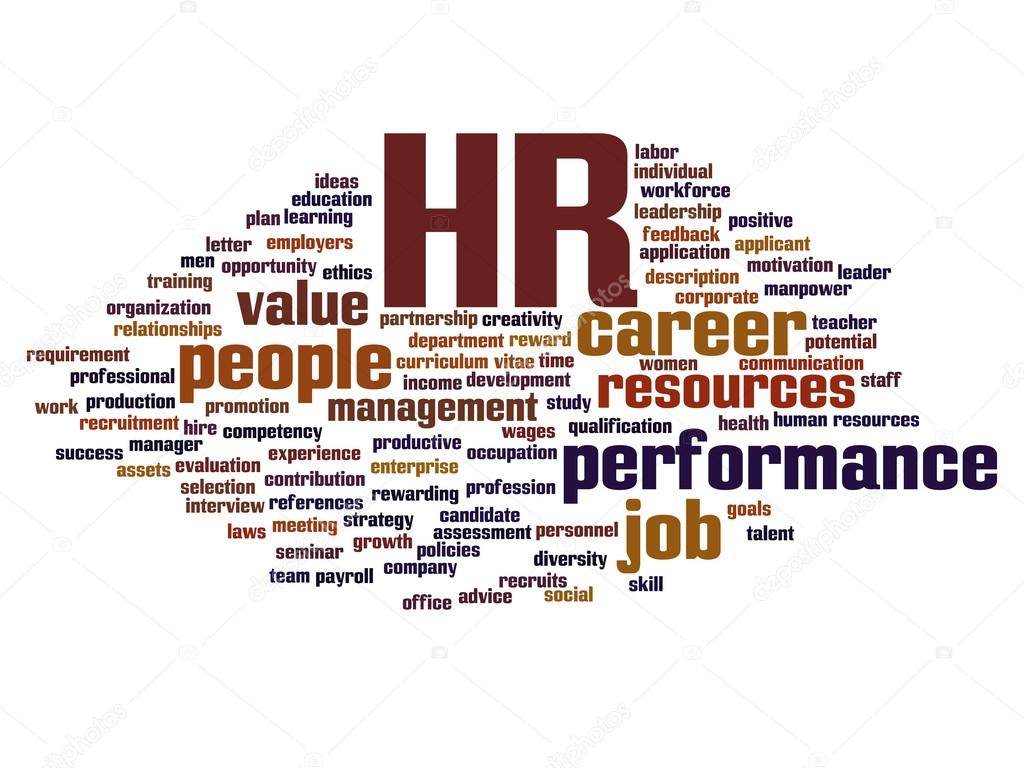 HR text word cloud Stock Photo by ©design36 123095986