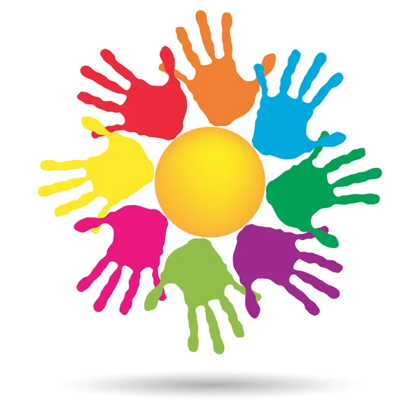 Yellow sun symbol — Stock Vector © design36 #126524278