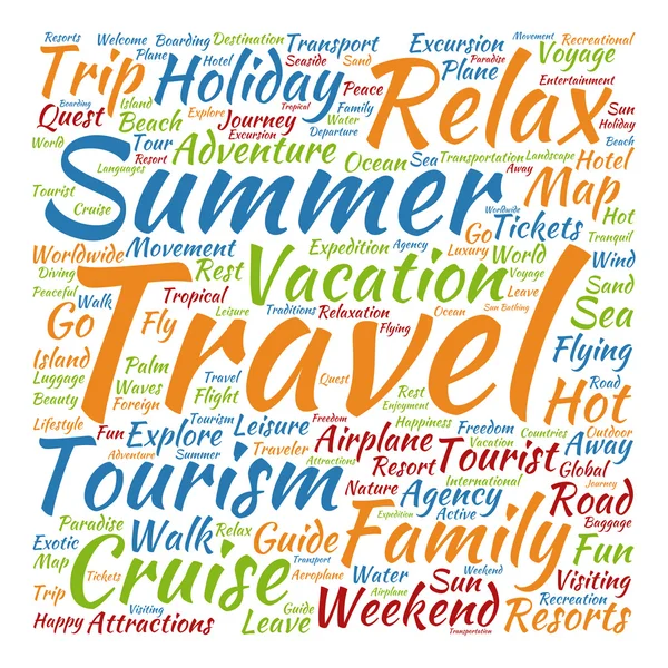 Tourism word cloud Stock Photo by ©design36 85994584